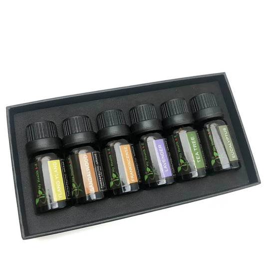 Top 6 Pure Essential Oils Set - Aromatherapy Gift | My Health A-Z